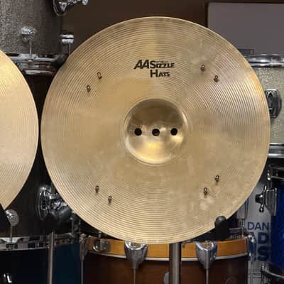 Sabian 15" AA Sizzle Hi Hat Cymbals 1150/1606 | Reverb