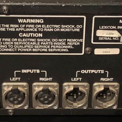 Lexicon Model 200 Digital Reverberator 1980s - Black | Reverb