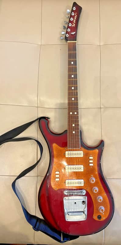 Ural 650 Electric Guitar USSR Soviet Vintage Rare | Reverb