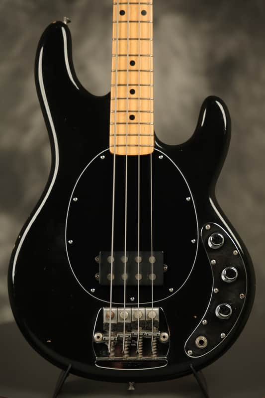 1978 Music Man Sting Ray Bass Black | Reverb