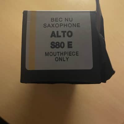 New Selmer Paris S80 E Alto Sax Mouthpiece with Ligature - | Reverb