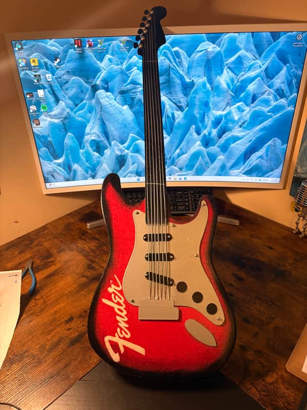 Fender wall art decor | Reverb