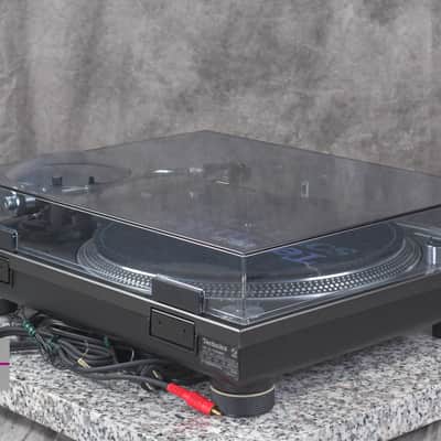 Technics SL-1200MK5 Black Direct Drive DJ Turntable in Vey | Reverb