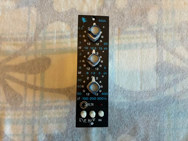 API 550A 500 Series 3-Band Equalizer Module 2007 - Present - | Reverb