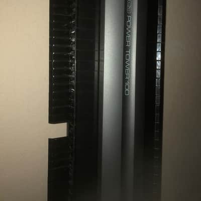 CD Power Tower 100 SHARPER IMAGE Motorized CD/Games Storage | Reverb