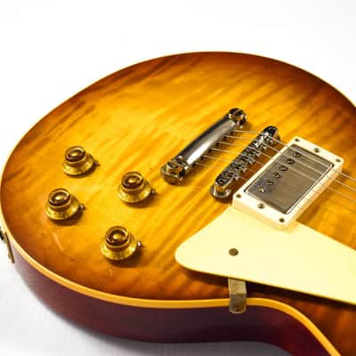 Gibson Custom 1959 Les Paul Standard Reissue Golden Poppy | Reverb