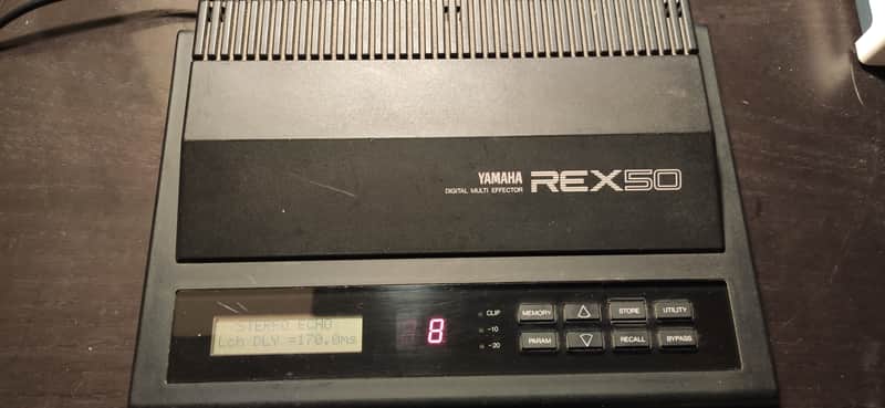 Yamaha rex 50 rex50 Digital Multi Effector FX 1987 | Reverb