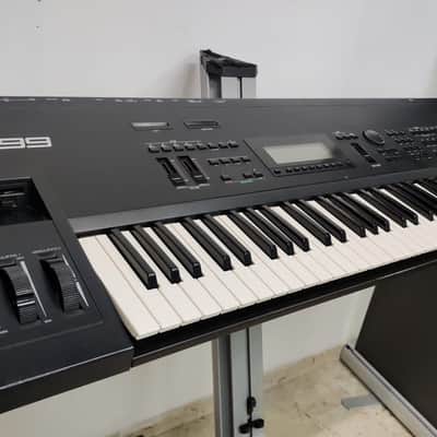 Yamaha SY99 Synthesizer 1991 Black 76-Keys - Hybrid FM/AFM & | Reverb
