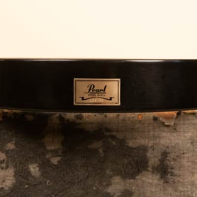 1990s Pearl 3x13 Steel Piccolo Snare Drum Shell | Reverb