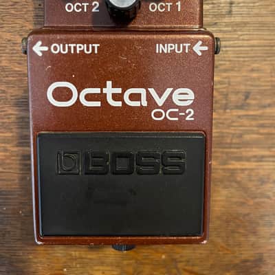 Boss OC-2 Octave (Black Label) 1984 - 1989 - Brown | Reverb