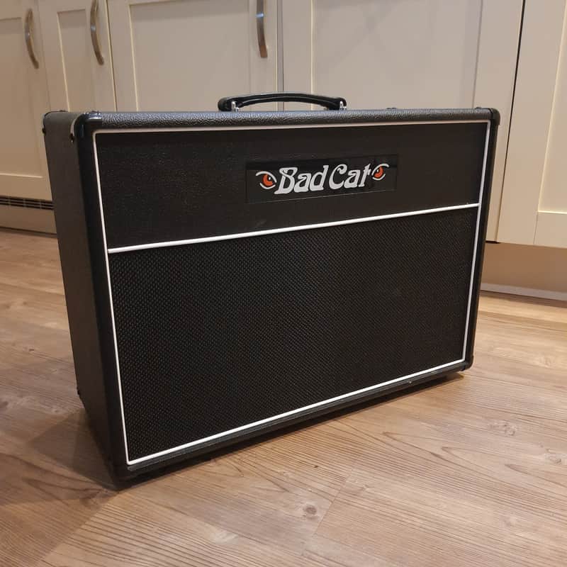 Bad Cat 2x12" Guitar Speaker Cabinet 2010s Black | Reverb