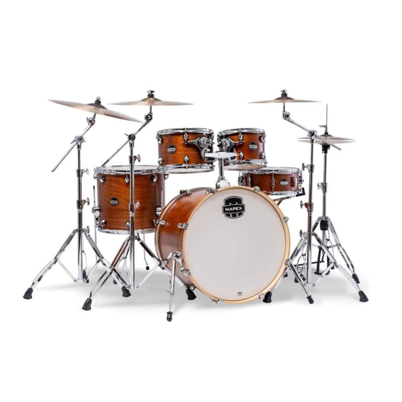 Mapex Mars Maple 5-Piece Rock Shell Kit, Cortado Satin | Reverb