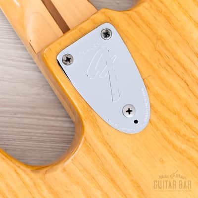 1976 Fender Jazz Bass Natural Ash w/ Pearl Blocks + Binding, | Reverb