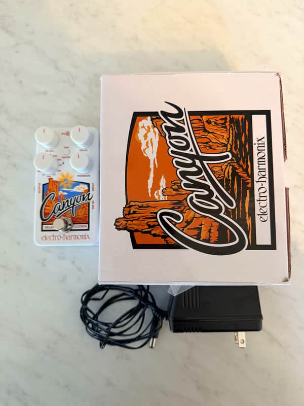 Electro-Harmonix Canyon 2017 - Present - White | Reverb