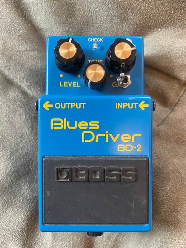 Boss BD-2 Blues Driver Overdrive with Phat Mod 2010s - Blue | Reverb