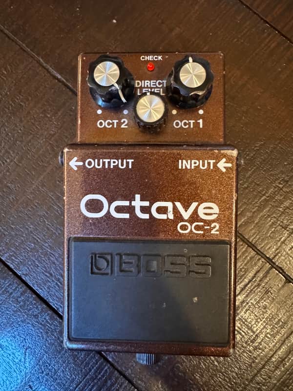 Boss OC-2 Octave (Silver Label) 1997 - 2005 - Brown | Reverb