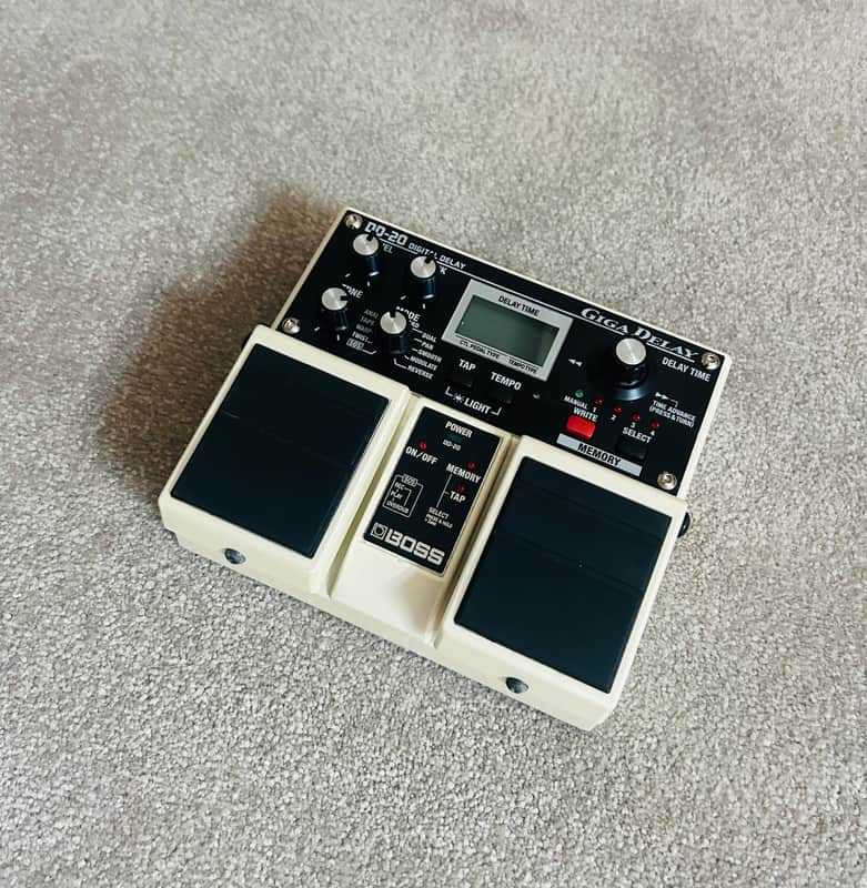 Boss DD-20 Giga Delay - Digital Delay Made in Taiwan | Reverb