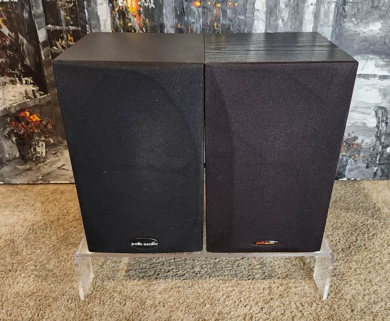 Polk Polk Audio R10/Polk Audio R15 bookshelf speakers 90s - | Reverb