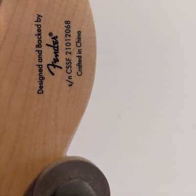 Squier Telecaster Left-Handed 2021 Butterscotch Blonde | Reverb