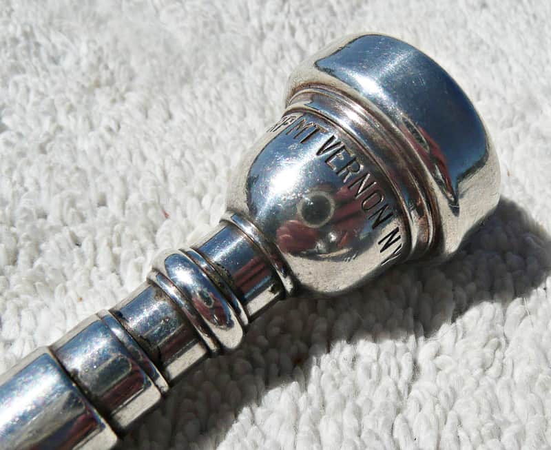 Vintage Bach Mount Vernon 10 1/2C Trumpet Mouthpiece - Made | Reverb