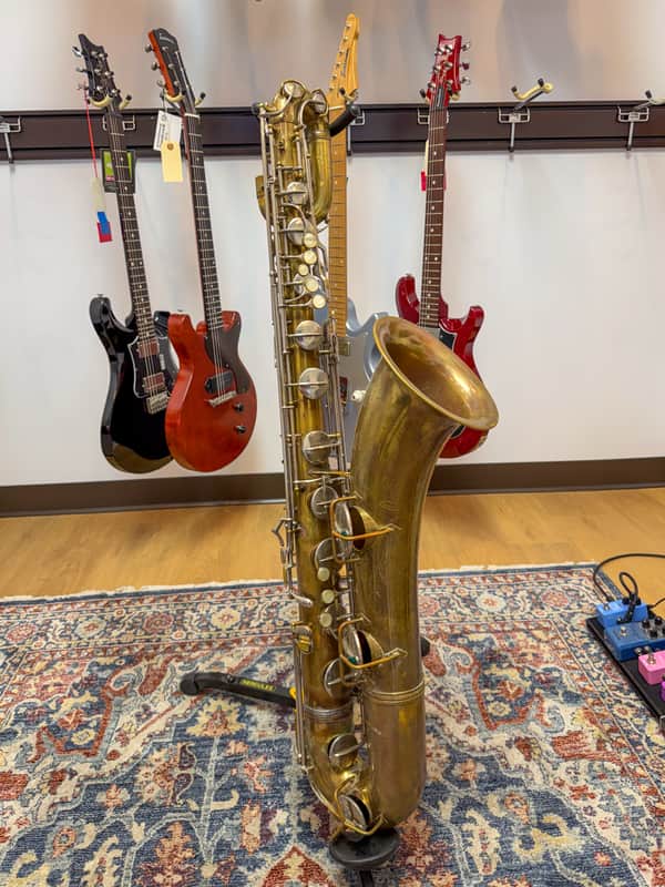 Terrace Martin owned Conn 12M Naked Lady Baritone Sax (1965), | Reverb