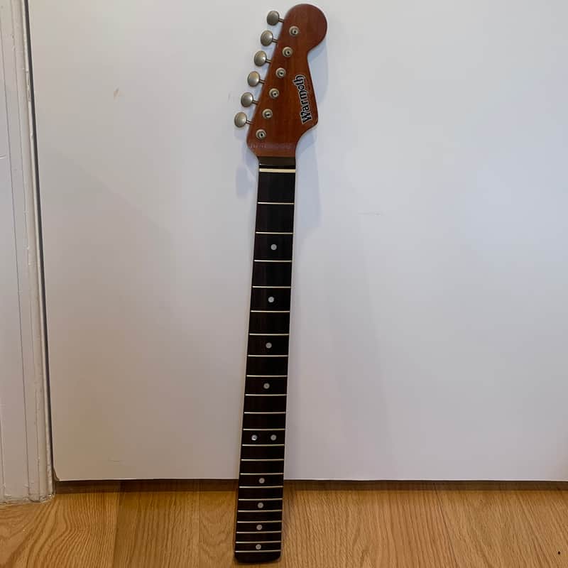 Vintage Warmoth Stratocaster Neck '80s - Mahogany / Ebony | Reverb