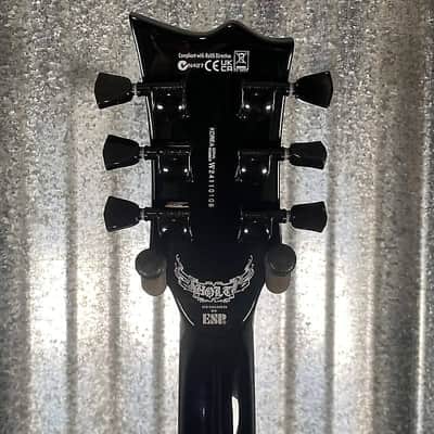 ESP LTD GH-600 Gary Holt EMG Floyd Rose Black Guitar & Case | Reverb