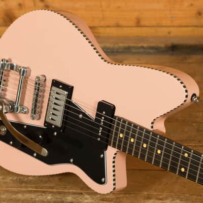 Reverend Rick Vito Soul Agent - Ebony - Orchid Pink | Reverb
