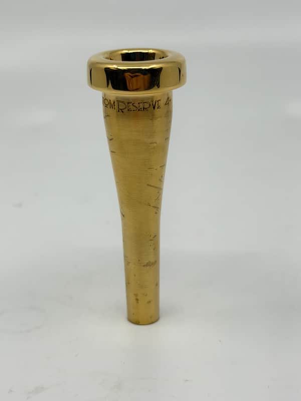 ACB Custom Reserve 4+ Trumpet Mouthpiece - Gold | Reverb
