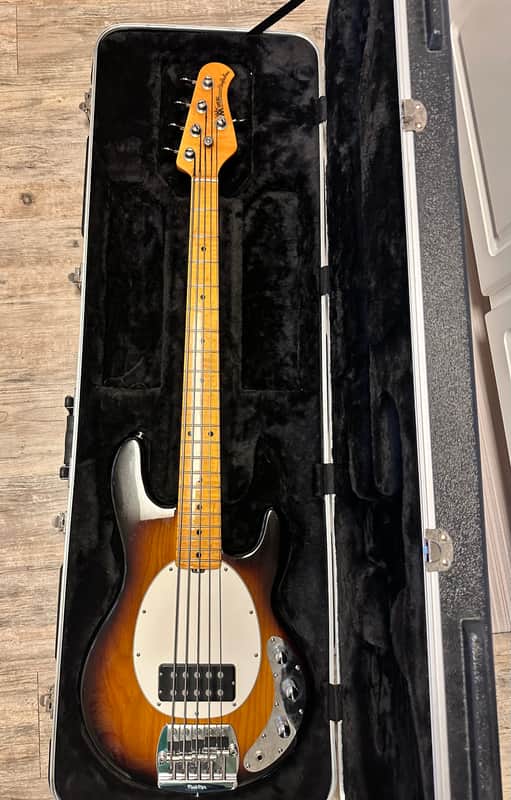 Ernie Ball Music Man Classic StingRay 5 with Maple Fretboard | Reverb