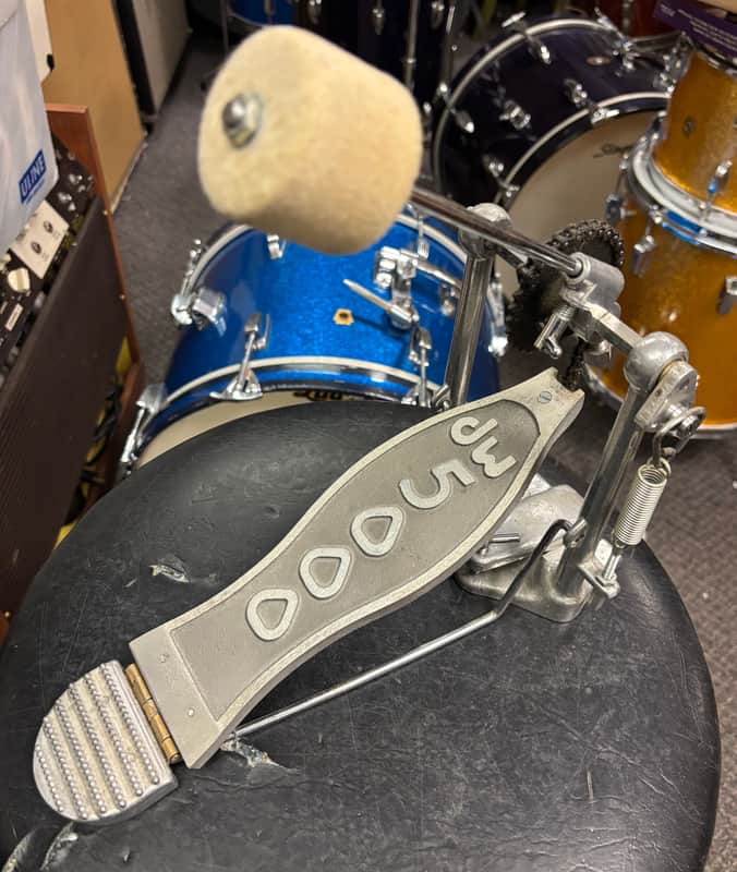 Vintage DW 5000 Foot Pedal 1980’s Chain Driven | Reverb