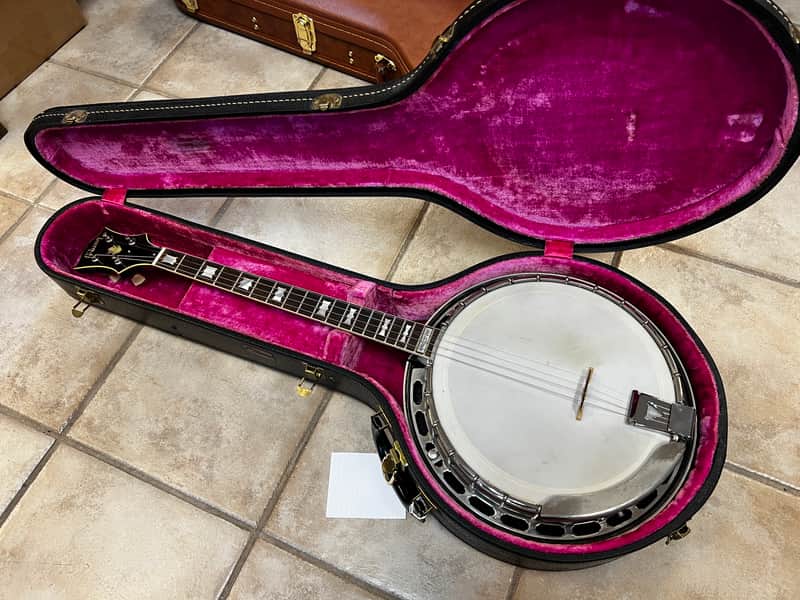 1962 Gibson TB-250 Tenor Mastertone Banjo with case | Reverb