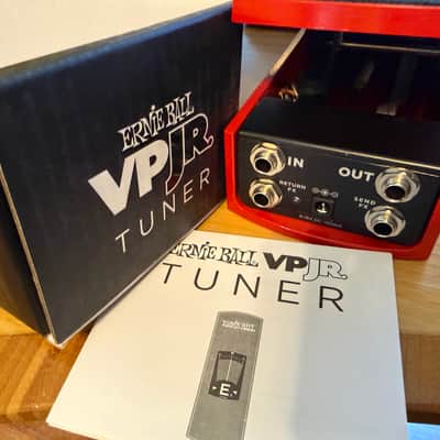 Ernie Ball VPJR Tuner and Volume Pedal red | Reverb