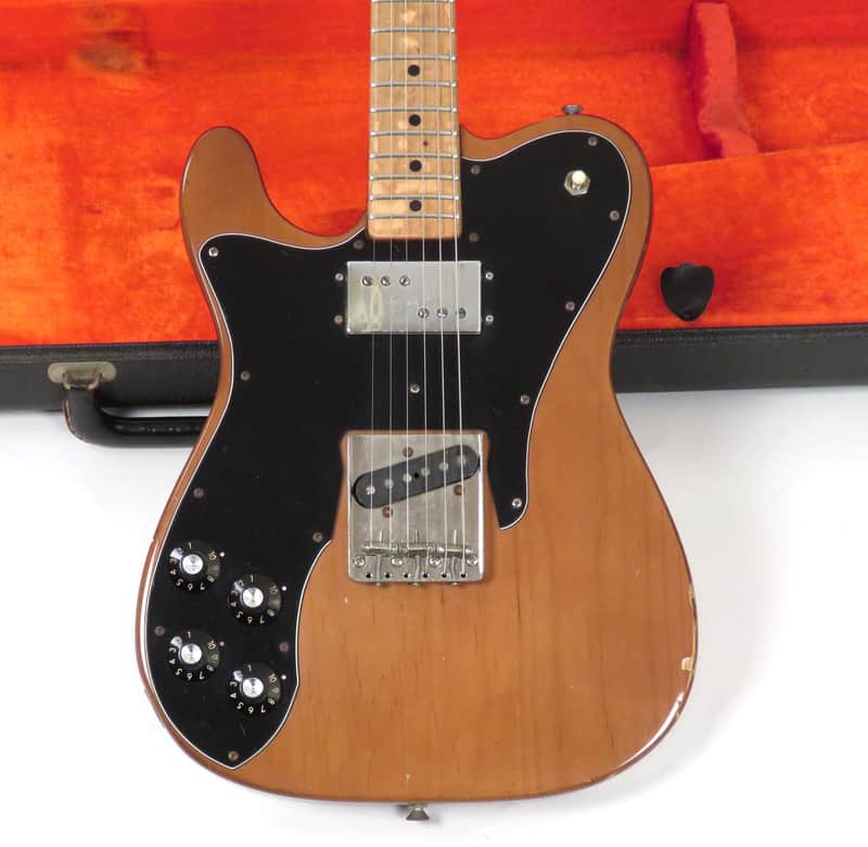 1974 Fender Telecaster Custom Left Handed - Walnut Finish - | Reverb