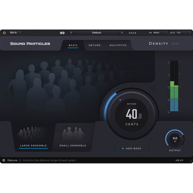 Sound Particles Density (plugin, Perpetual, Student/Teacher, | Reverb