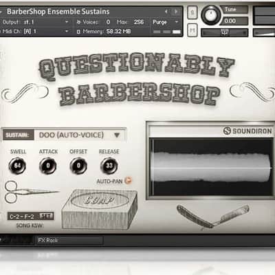 Questionably Barbershop (Download) Crafted in the style of an | Reverb