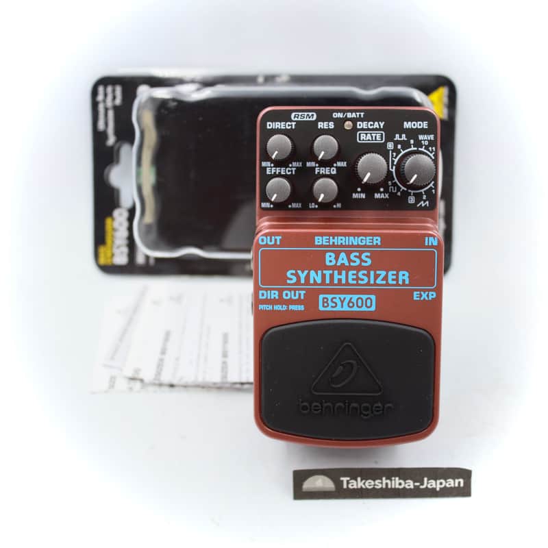 Behringer BSY600 Bass Synthesizer With Original Box Guitar | Reverb