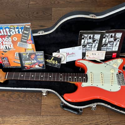 Rare 1999 Fender Chris Rea "Pinky" Signature Stratocaster | Reverb
