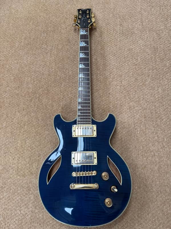 Dean Del Sol 2004 - Transparent Blue | Reverb