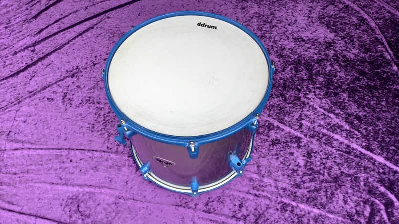 ddrum Diablo Punx 16x14 Silver Blue * | Reverb