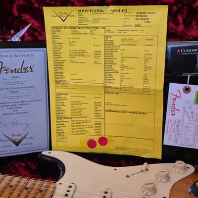 Fender Custom Shop NAMM '57 Stratocaster 2018 - Super Heavy | Reverb
