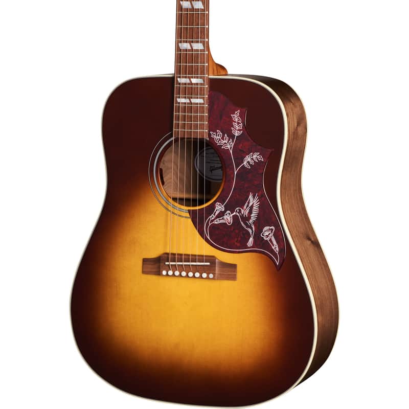 Gibson Hummingbird Studio Acoustic Electric Guitar - Walnut | Reverb