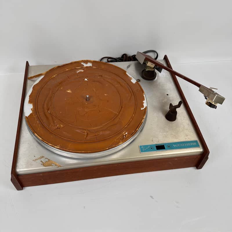 Vintage Weathers “The Townsend” Turntable Record Player | Reverb