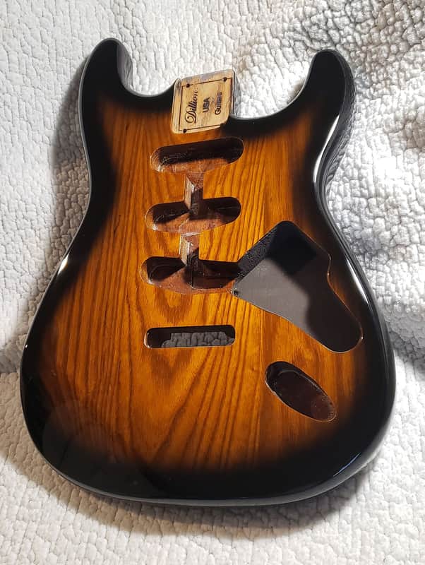 You got to see this one ! USA made ,2 tone tobacco SB. | Reverb
