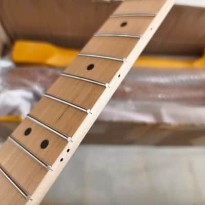 Left Hand Natural Finish Guitar Stratocaster Strat Style | Reverb UK