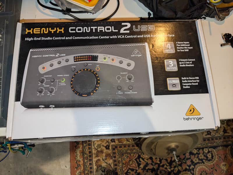 Behringer Control2usb - Metal black | Reverb