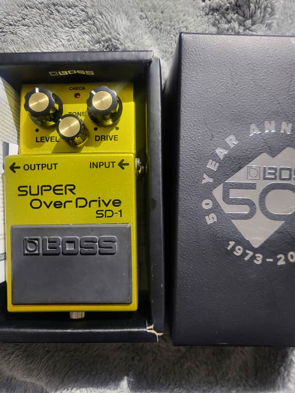 Boss SD-1-B50A 50th Anniversary Super Overdrive 2023 - | Reverb Canada