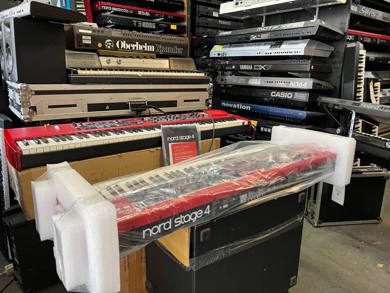 Nord Stage 4 88 HA88 Fully Weighted Hammer Action 88-Key | Reverb