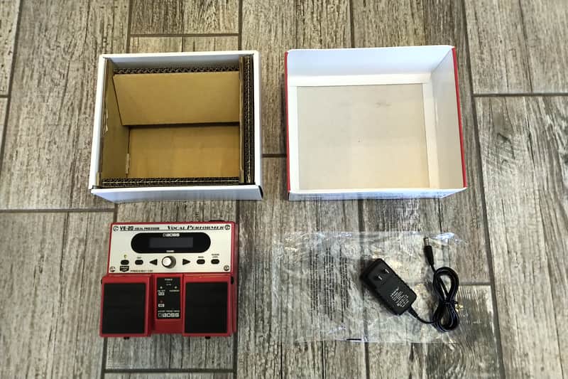 Boss VE-20 Vocal Processor Twin Pedal Vocal Performer | Reverb