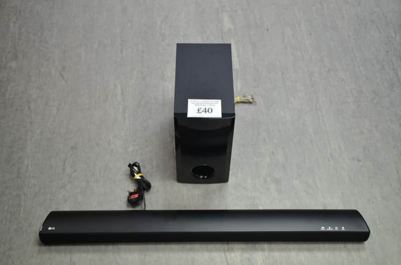 LG SH2 2.1 Channel Soundbar with Wired Subwoofer and 100W | Reverb